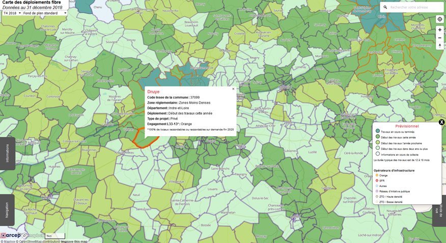 Marché du haut et du très haut débit fixe | Arcep